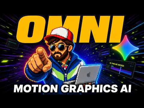 AI Motion Graphics with Gemini Omni Flash (New)