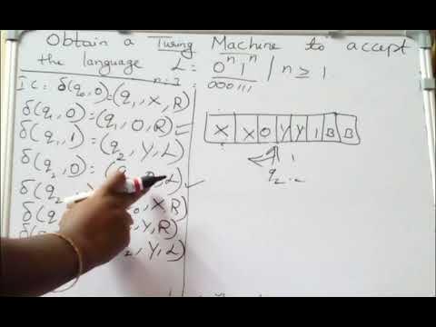Turing Machines, Problem 1,Automata Theory and computability_Unit_4 - YouTube
