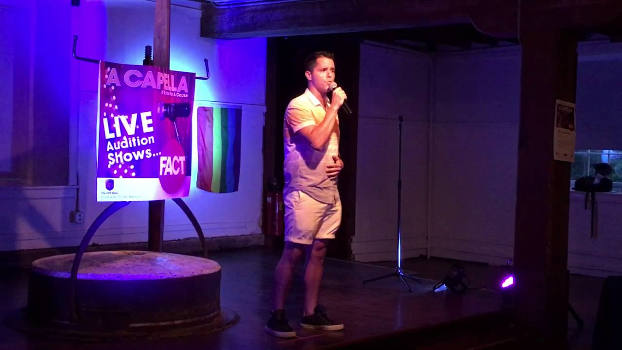 Round 1: FACT Vocalocity Rocco DeFinis' Performance - YouTube