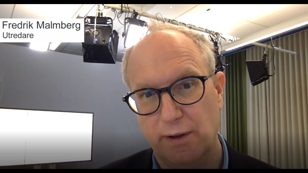 Intervju Fredrik Malmberg – presskonferens maj 2021 - YouTube