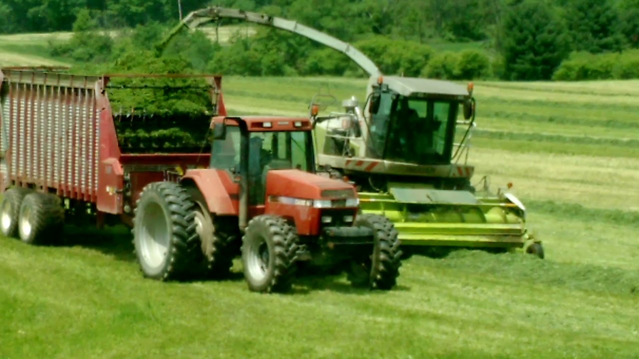 Claas 870 , Fieldline cart - YouTube