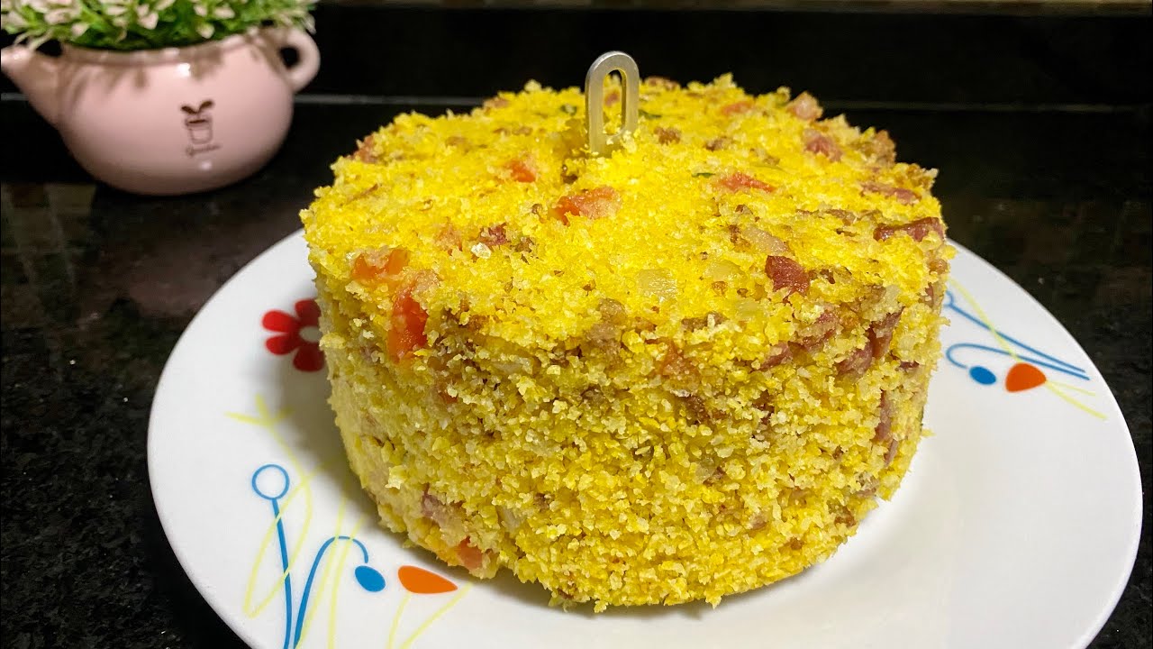 Como Fazer CUSCUZ TEMPERADO-SIMPLES RÁPIDO E BEM FOFINHO- Receita de Cuscuz - YouTube