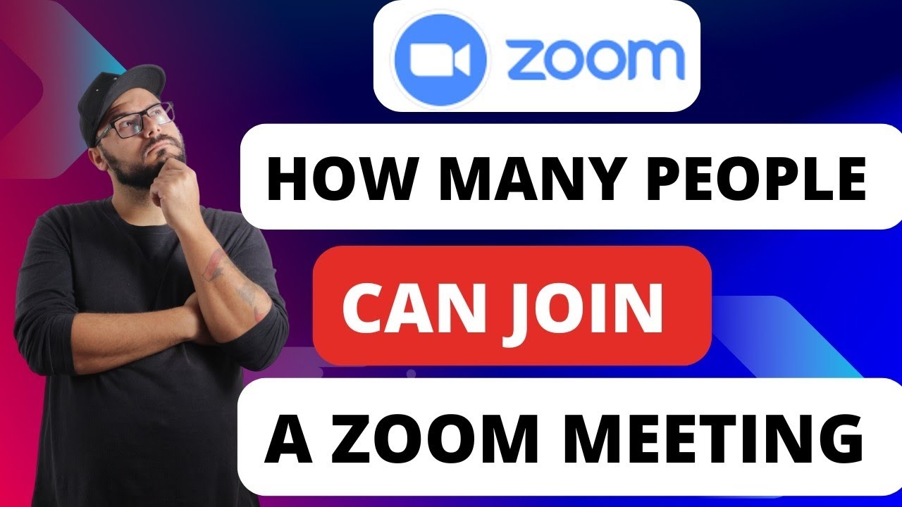 How Many People Can Join A Zoom Meeting [Quick Guides] - YouTube
