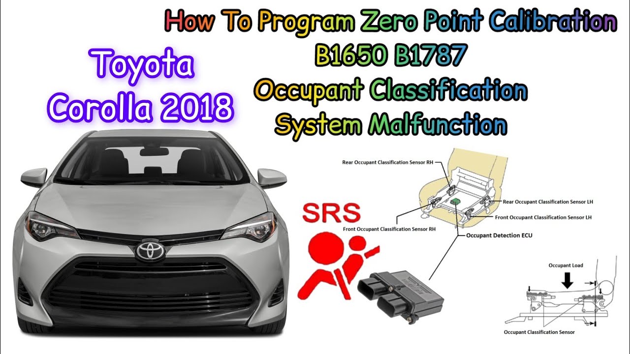 Toyota Seat Programming Car Occupant Classification System || #B1650 # ...
