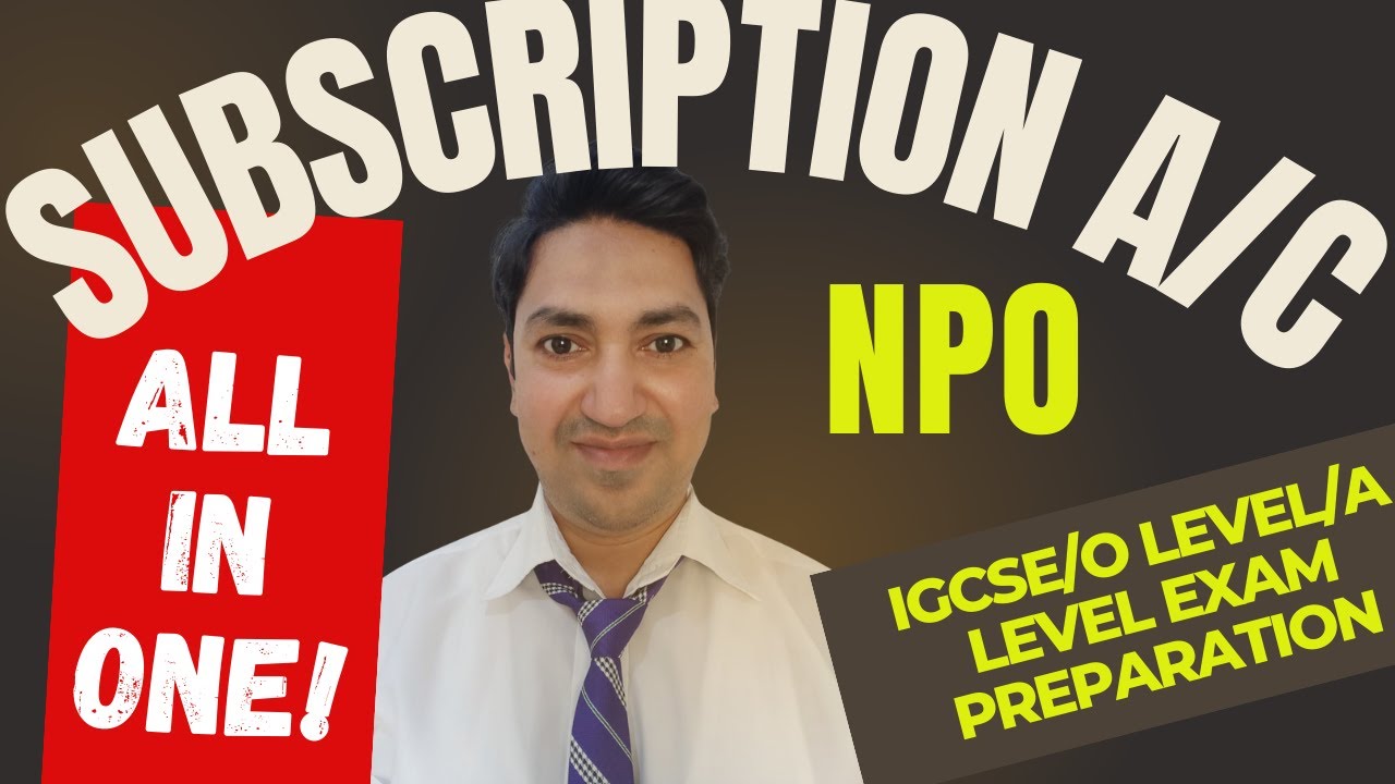 This Subscription A/C Tutorial Shows Format, Basic, Easy Trick and ...