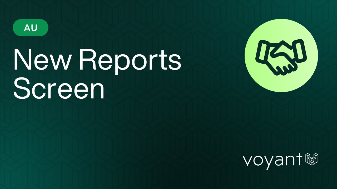New Reports Screen - YouTube