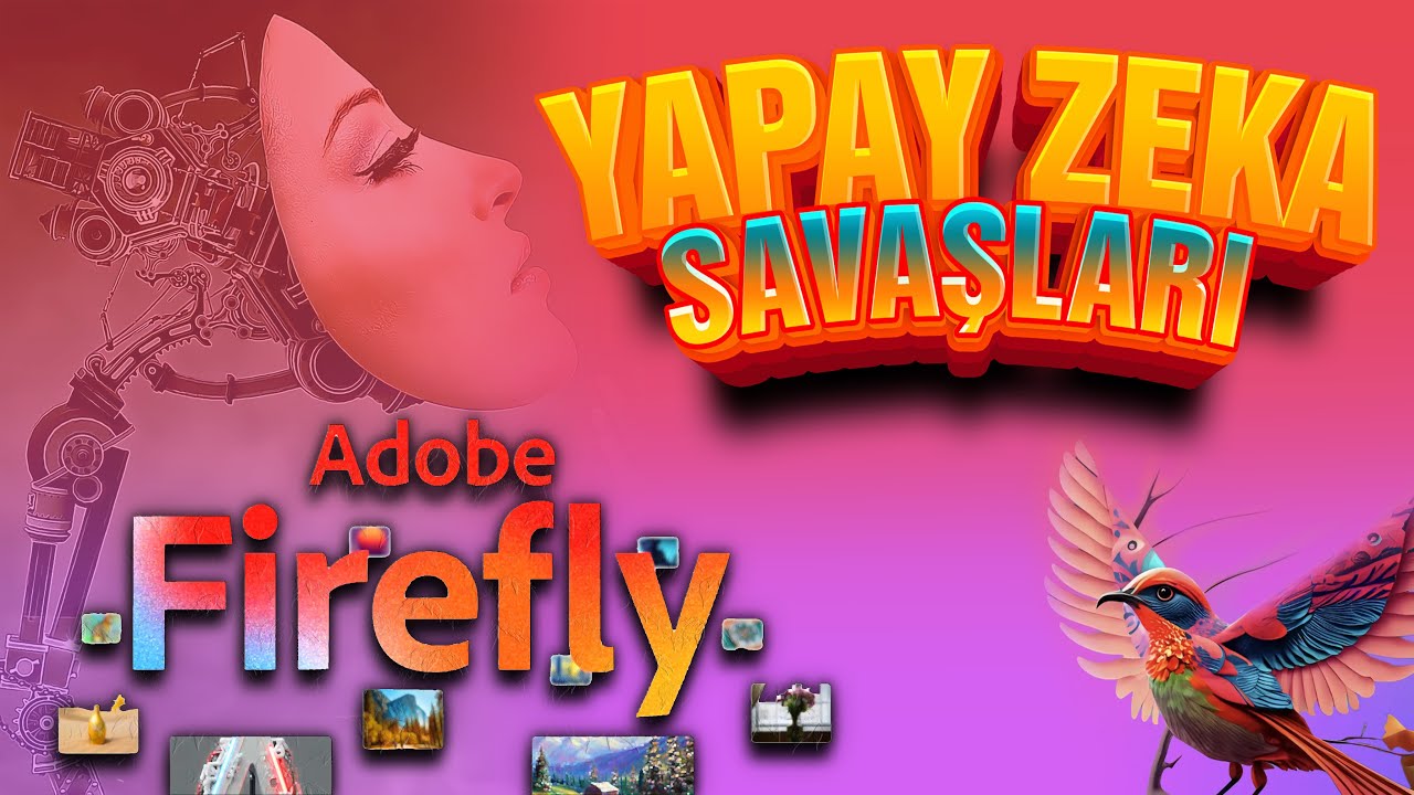 Yeni ADOBE FIREFLY l #YapayZeka Savaşlarına Dahil Oldu - YouTube