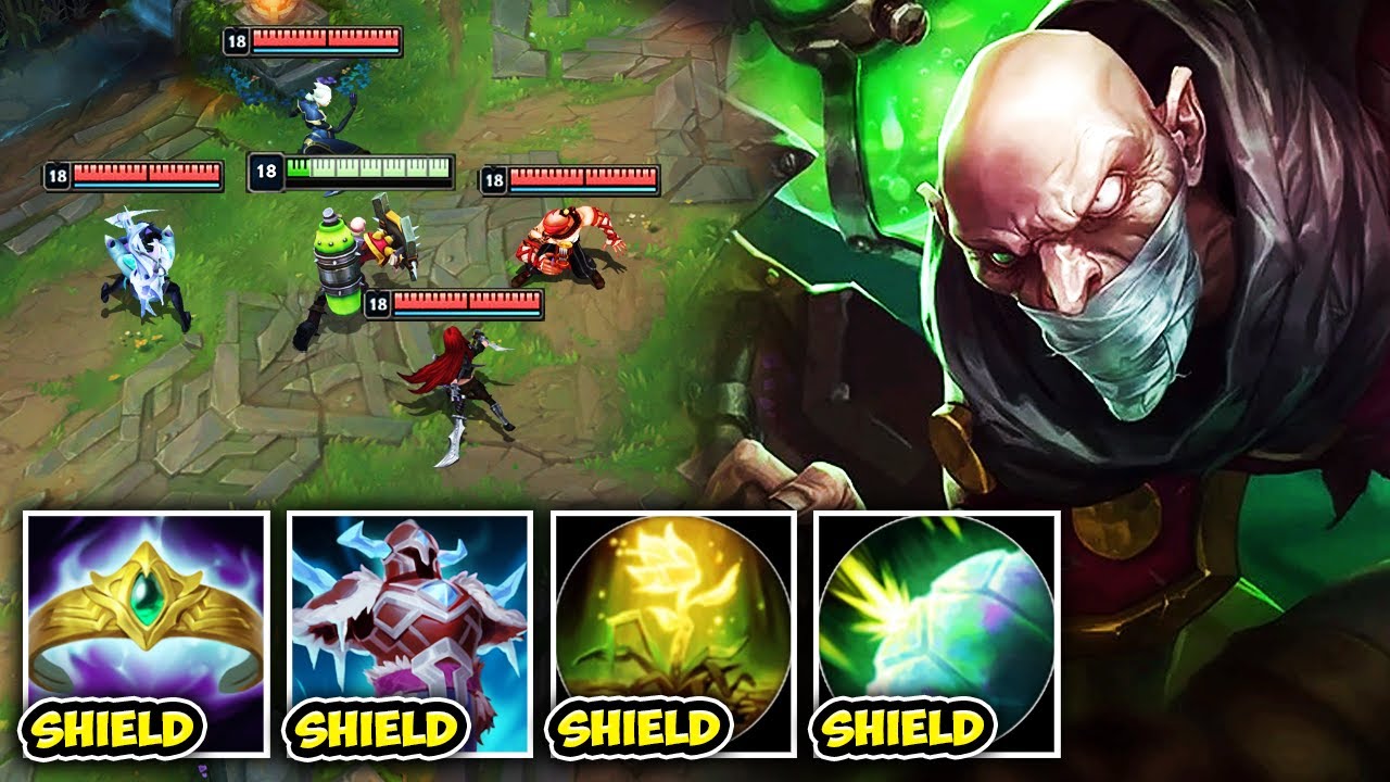 RAID BOSS SINGED CAN LITERALLY 1V4 WITH EASE (SO MANY SHIELDS) - League ...