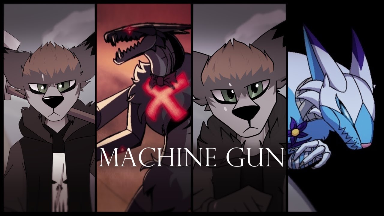 MACHINE GUN | Animation Meme | Collab with @VladikSus - YouTube