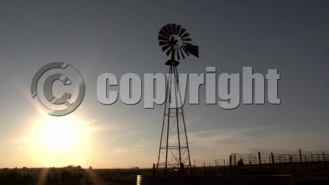 Rusted Old Windmill (Stock Footage) - YouTube