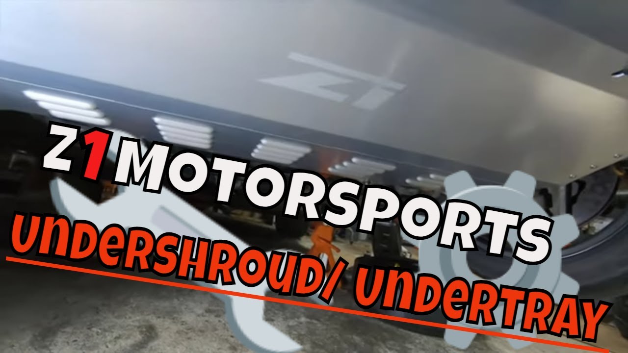 350z Z1 Motorsports Undertray Install - YouTube
