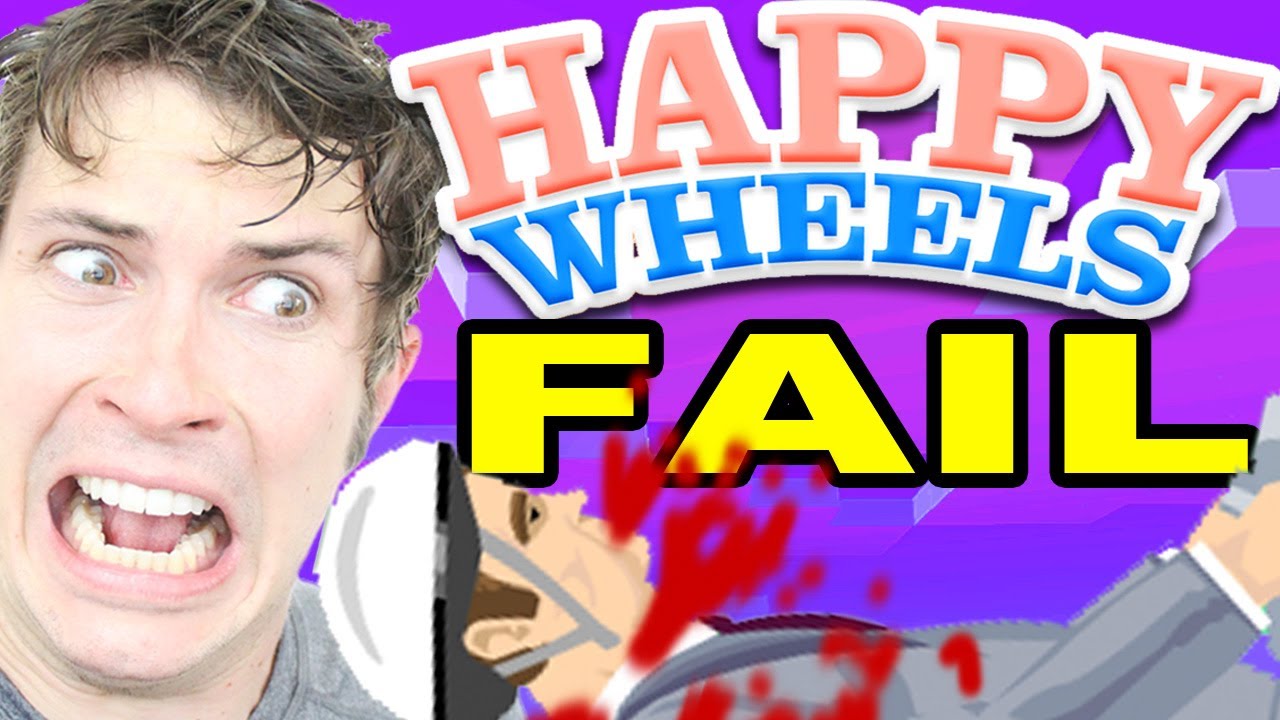 HAPPY WHEELS FAIL - YouTube
