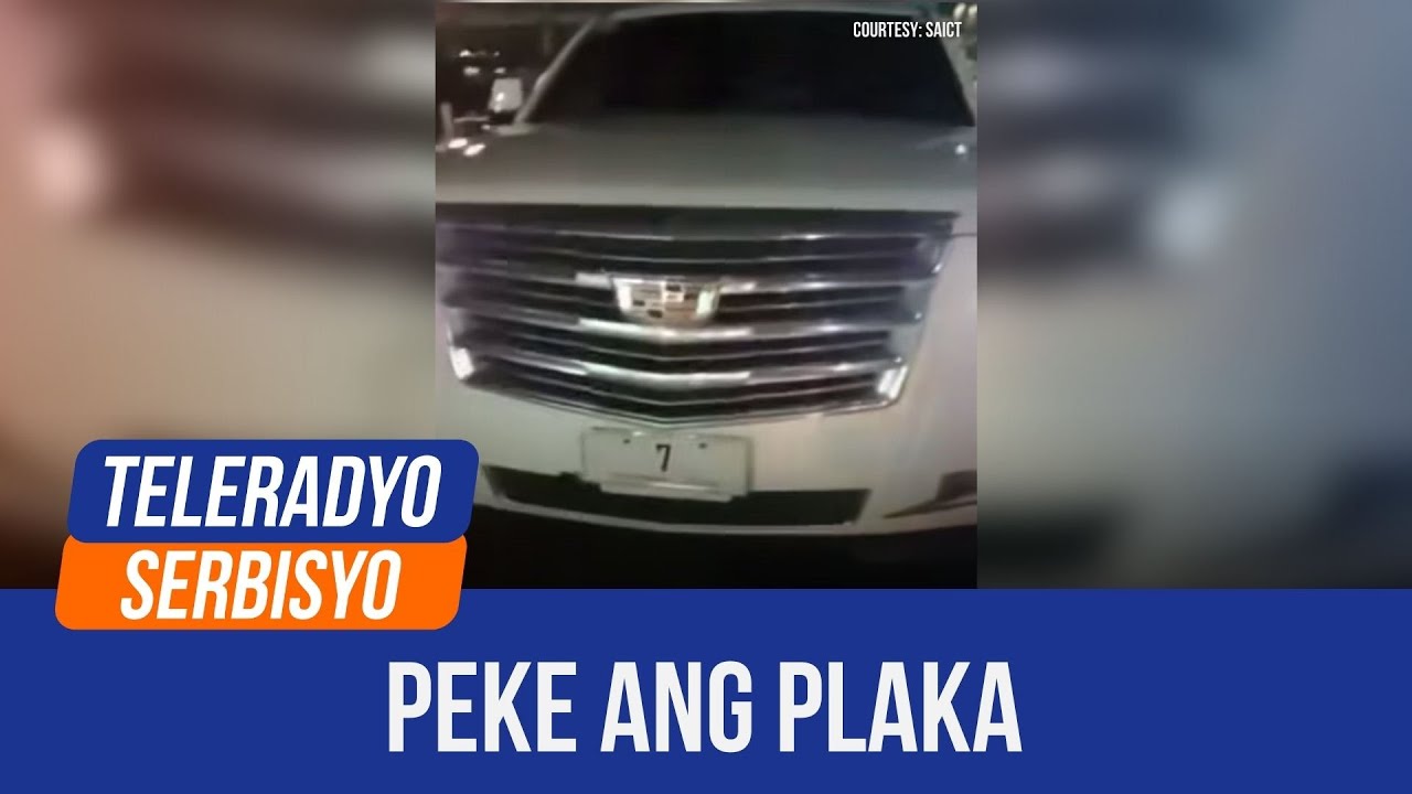 LTO: SUV with ‘7’ protocol plate number fake | Johnson, Ikwento Mo! (04 ...