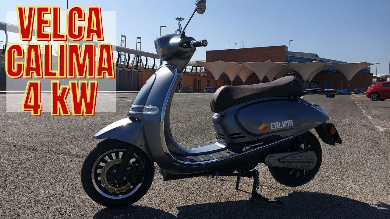 E-Scooter Velca Calima 4 kW (2021) | Test Ride & Review | VLOG305 - YouTube