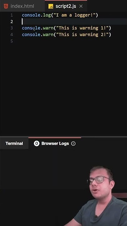 Javascript Warnings In Console 🔥javascriptshorts Youtube