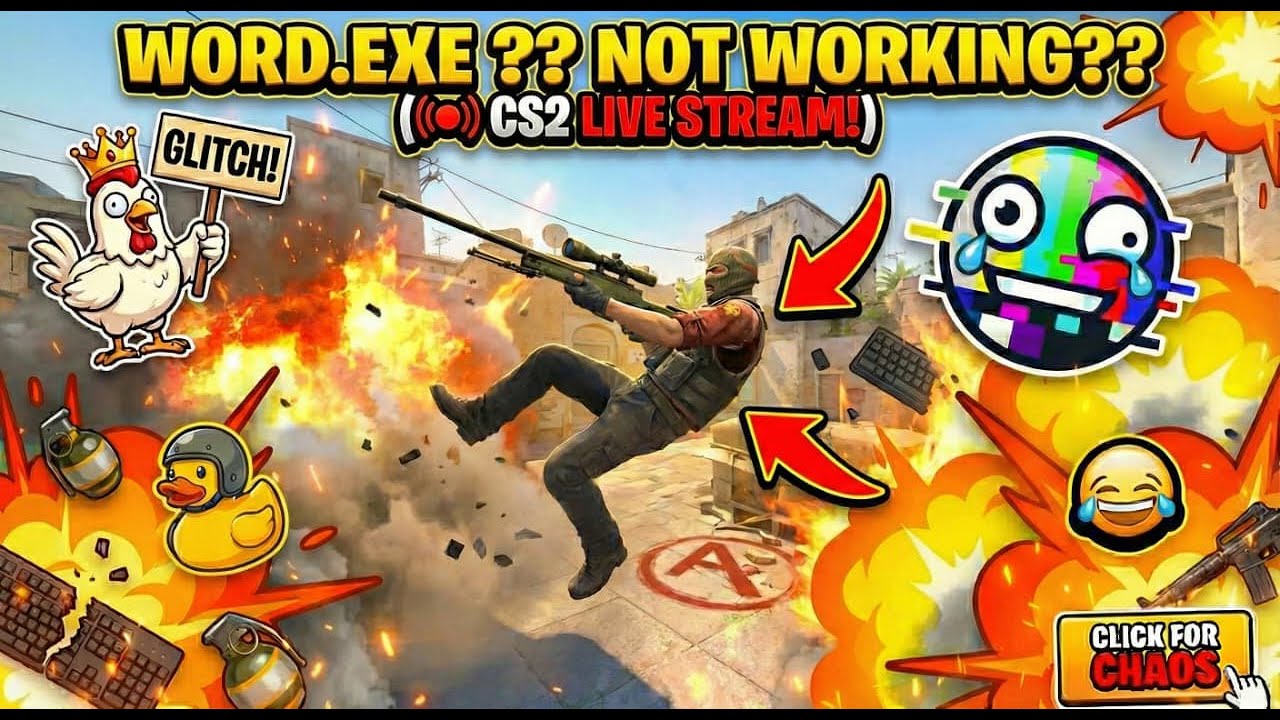 Word.exe ?? not working | CS2 Live Stream - YouTube