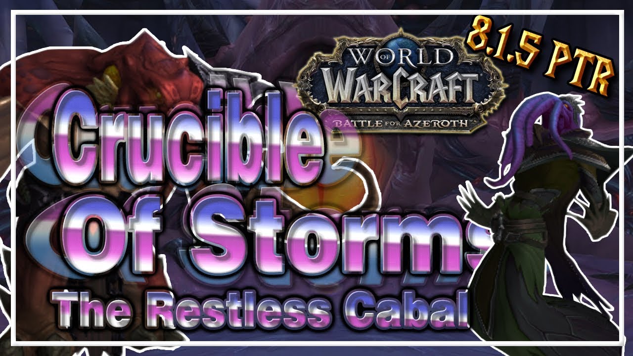 The Restless Cabal PTR│Crucible of Storms│FIRST LOOK OVERVIEW - YouTube