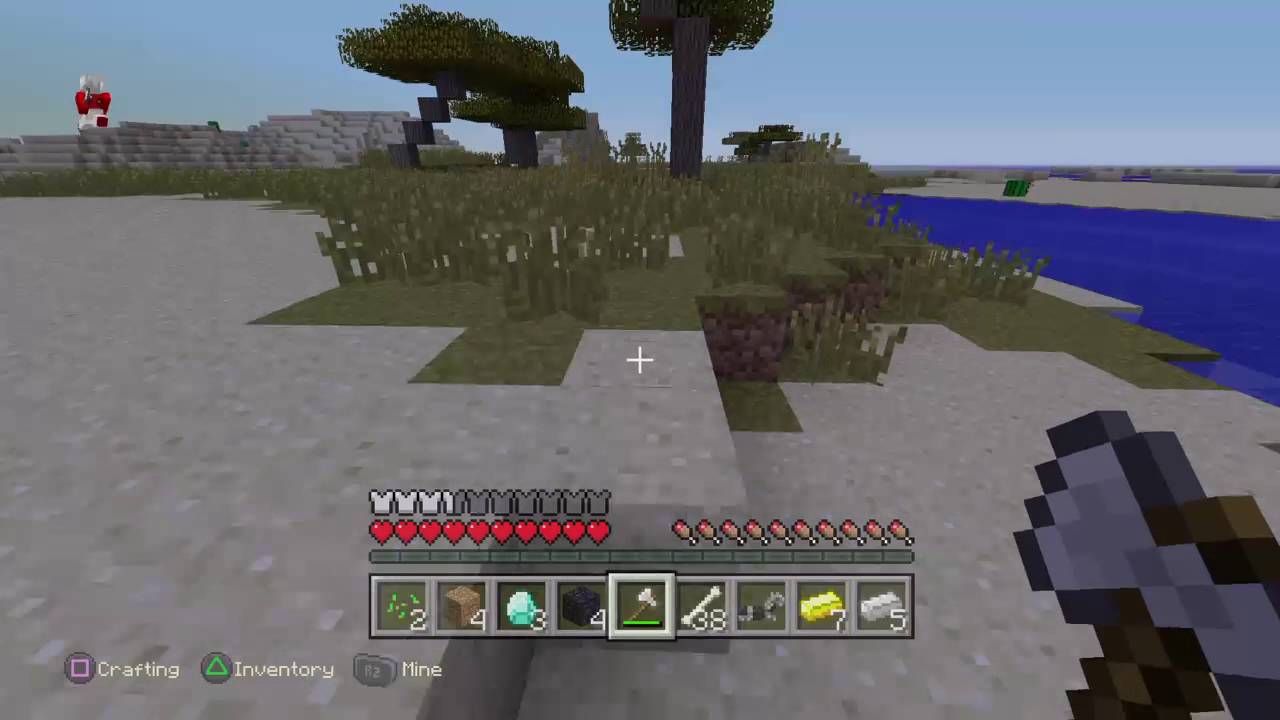 Minecraft PS4 Gameplay - YouTube