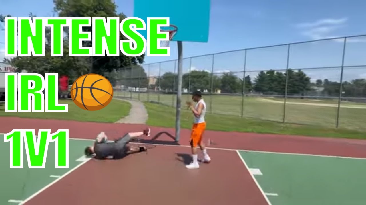 Intense IRL 1V1 Basketball Game Against Ex D2 Hooper - YouTube