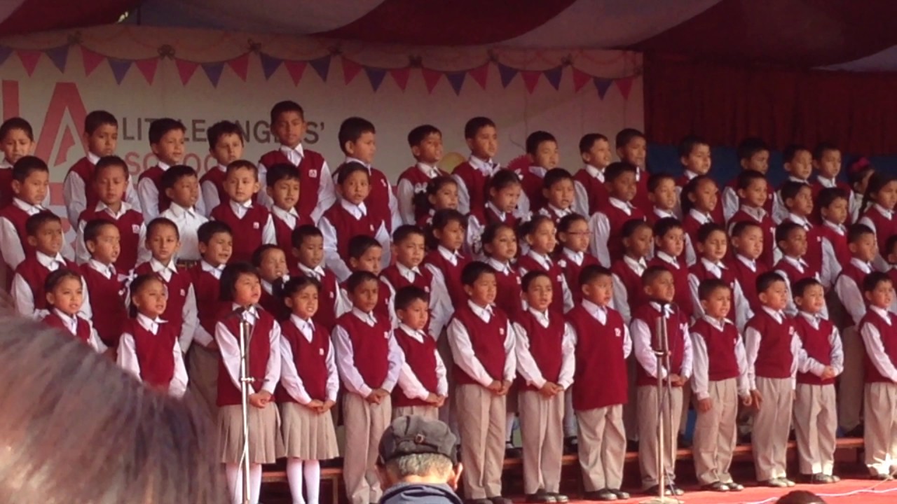 Sanskar Shrestha Class1 Parent's Day program@ Little Angel's School ...