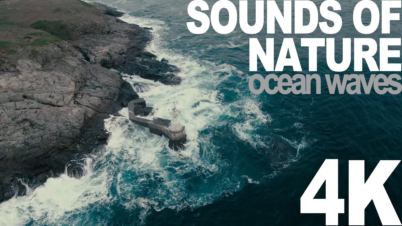4K Relaxing Ocean Waves Ambience | 5 Minutes Sounds of Nature | GET ...