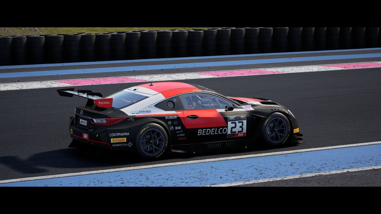 Assetto Corsa Competizione / Short Race @ Paul Ricard / Lexus RCF GT3 ...