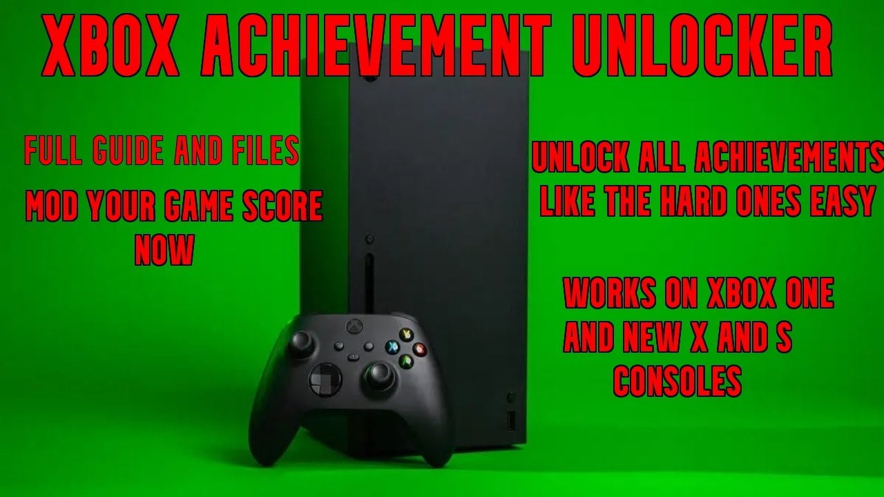 xbox achievement unlocker - YouTube