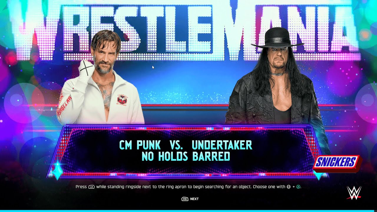 WWE 2K25 - CM Punk vs. Undertaker | The Ultimate Legacy Showdown! - YouTube