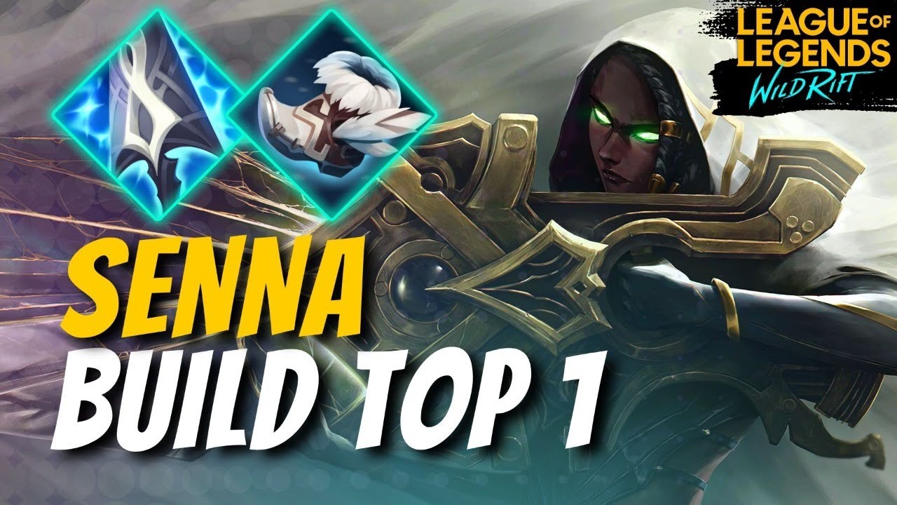 FIZ A BUILD DO TOP 1 SENNA!!! | SENNA SUPORTE | WILD RIFT - YouTube