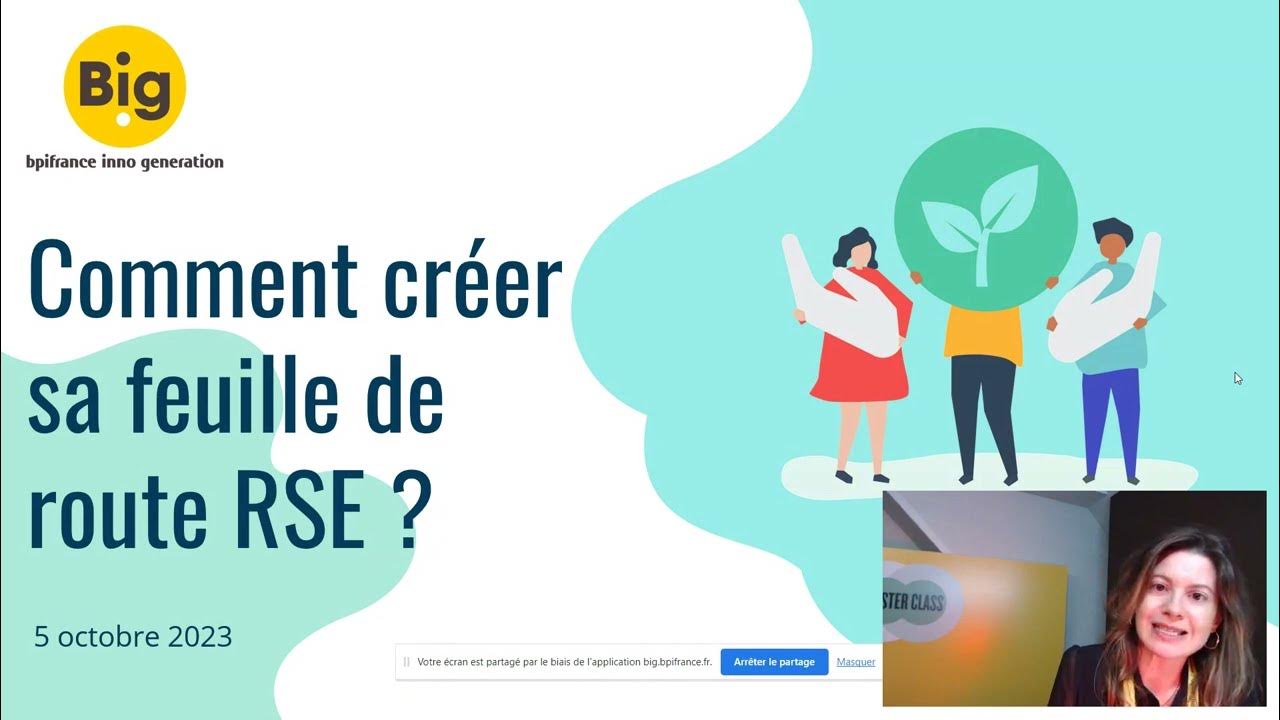 [MASTERCLASS] Créez votre feuille de route RSE - YouTube