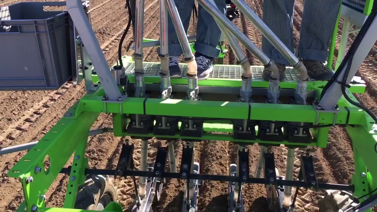 Planting Dwarf Bunt Research Plots - YouTube