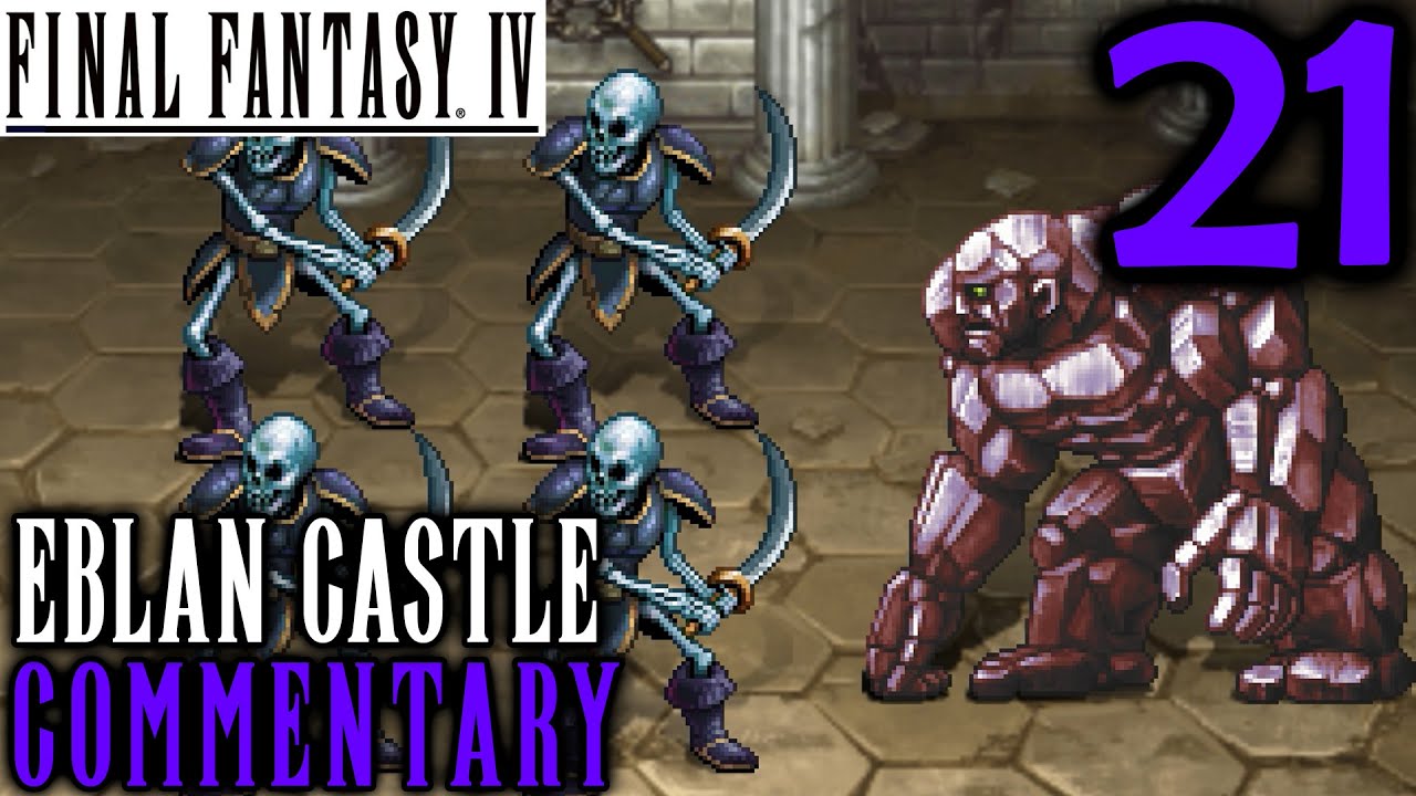 Final Fantasy IV Walkthrough Part 21 - Finding & Exploring Eblan Castle ...