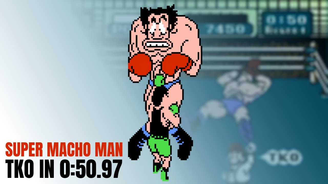 Mike Tyson Punch Out Super Macho Man
