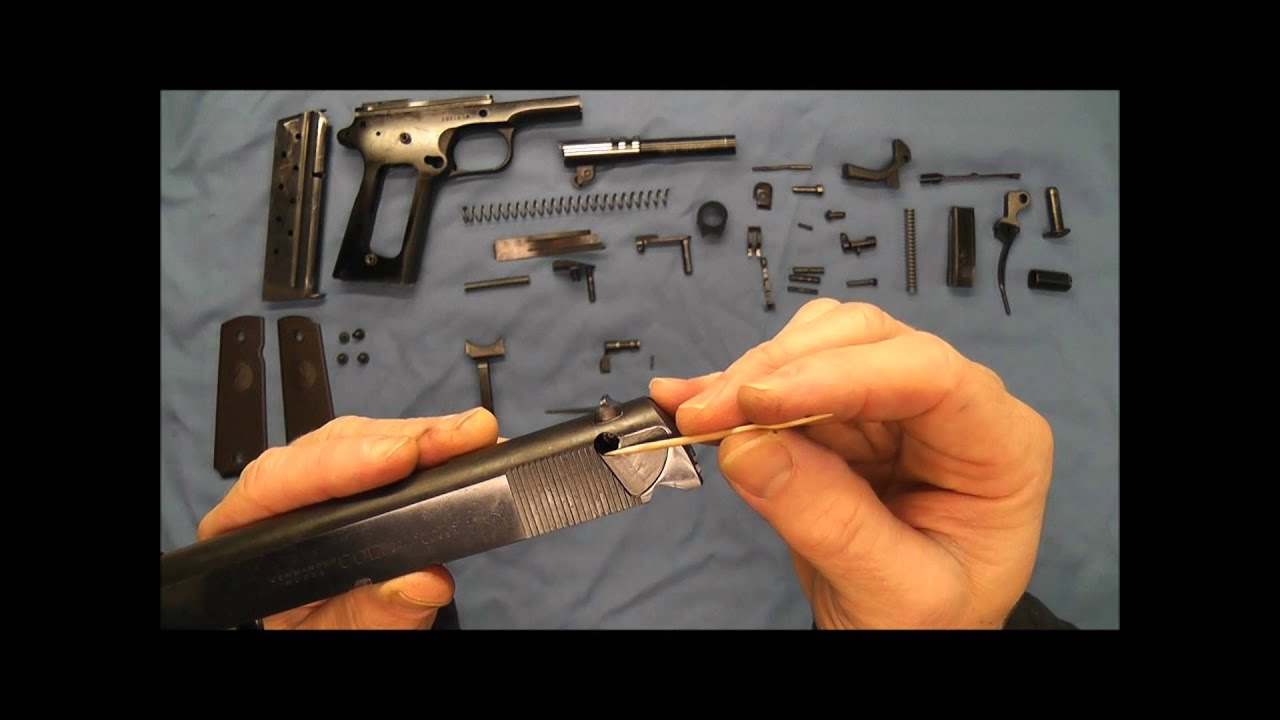 Colt LW Commander with Prototype Safeties - YouTube