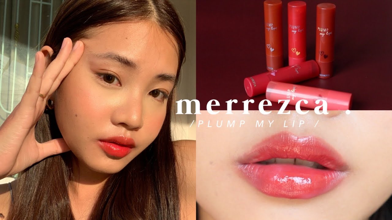 REVIEW | merrezca Plump My Lip ลิปเนื้อบาล์มปากฉ่ำมงมากกก - YouTube