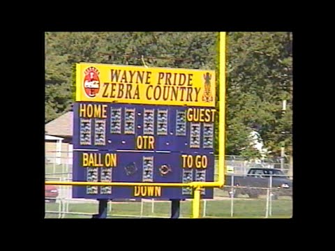 1997 Wayne Memorial High School JV Football Home Games - YouTube