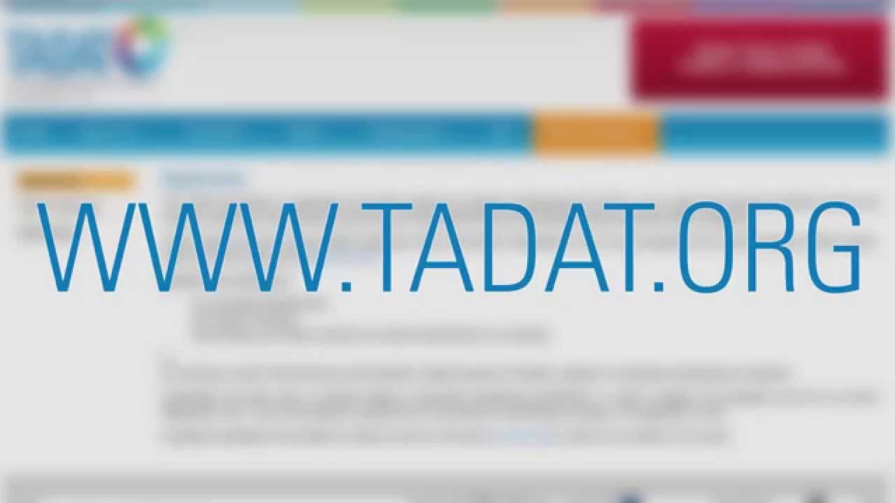 TADAT Training Video - YouTube