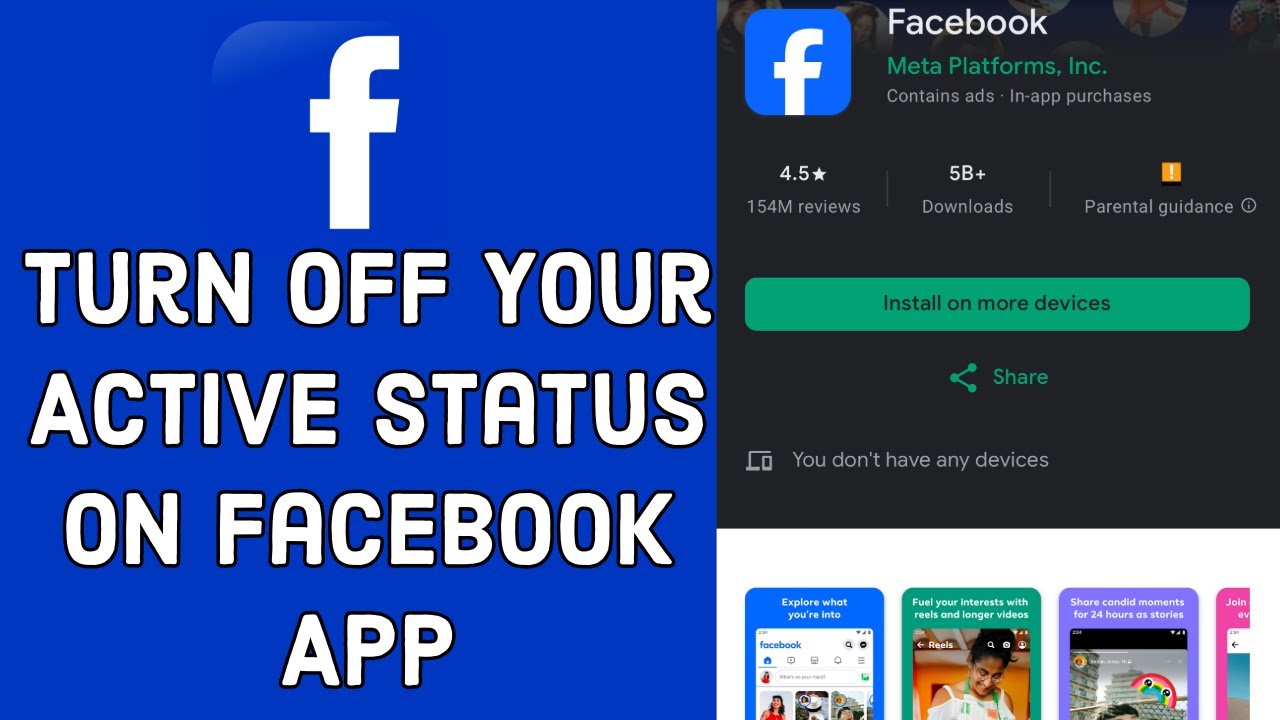 How to Turn off Your Active Status on Facebook App? Disable Your Active ...
