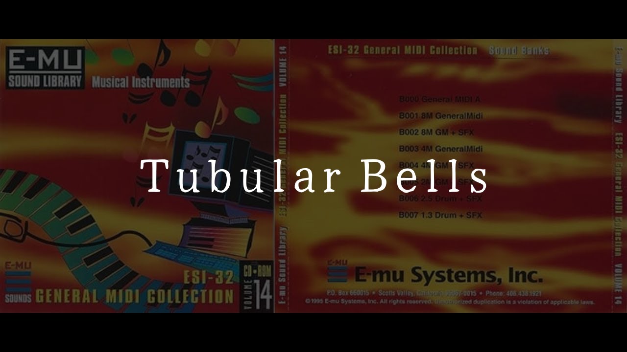 Final Fantasy Instruments: Tubular Bells | E-MU Systems Classic Series ...
