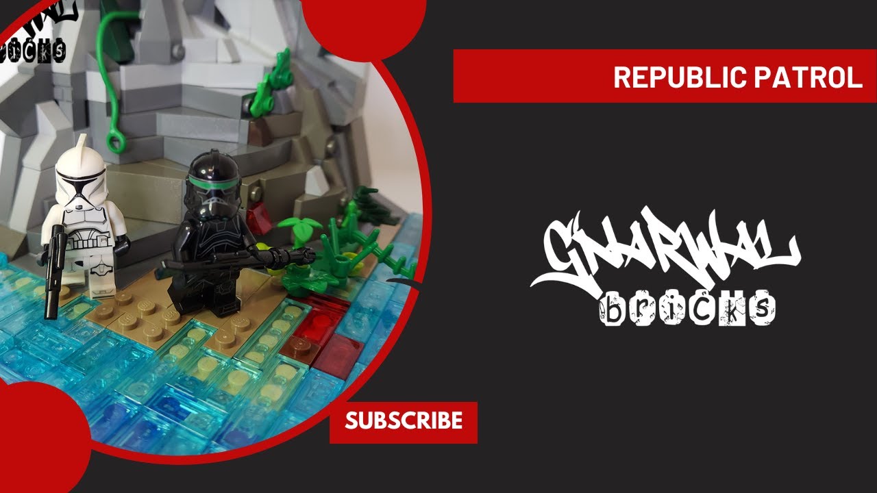 Republic Patrol for Separatist Insurgents (Lego MOC) - YouTube