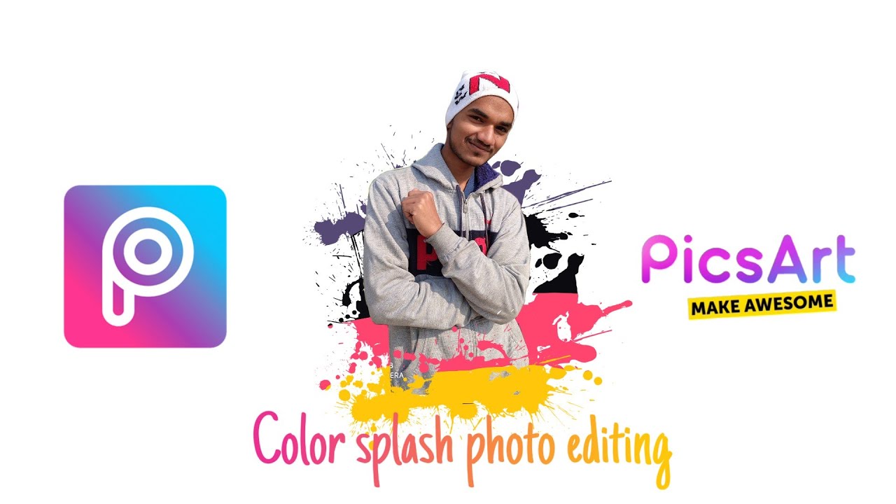 Splash Color Photo Editing With PicsArt | How to Use The Color Splash ...