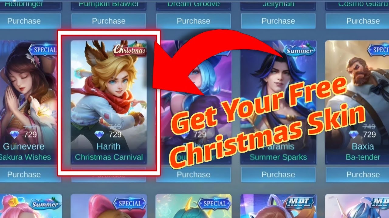 Is This the Easiest Way to Get FREE MLBB Christmas Skin? - YouTube