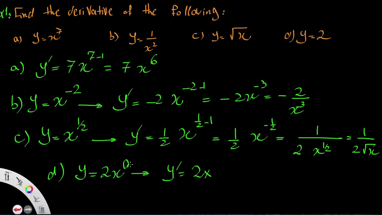 Differentiation 1- AS level Cambridge and Edexcel Mathematics - YouTube