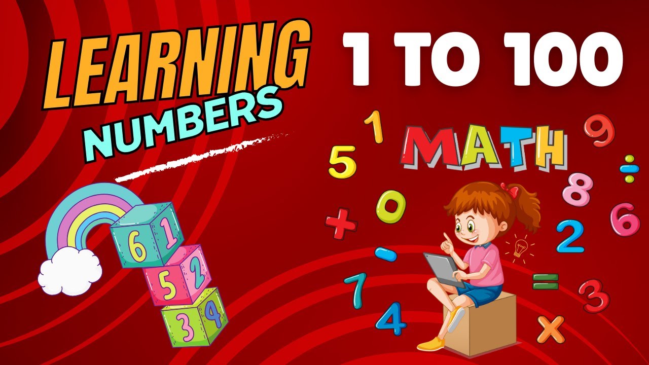 Learning Number | Learning Numbers from 1 to 100 | Learning Numbers ...