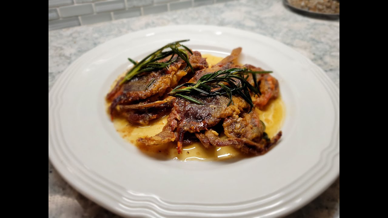 Pan Fried Softshell Crab - YouTube