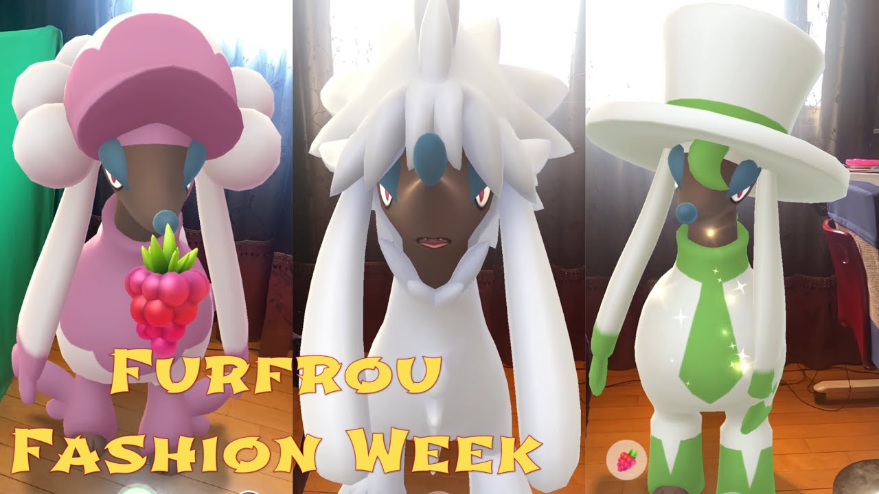《Pokemon GO》貴婦造型！紳士造型！多麗米亞時裝週！Trimian Fashion Week！Natural Form！Matron ...