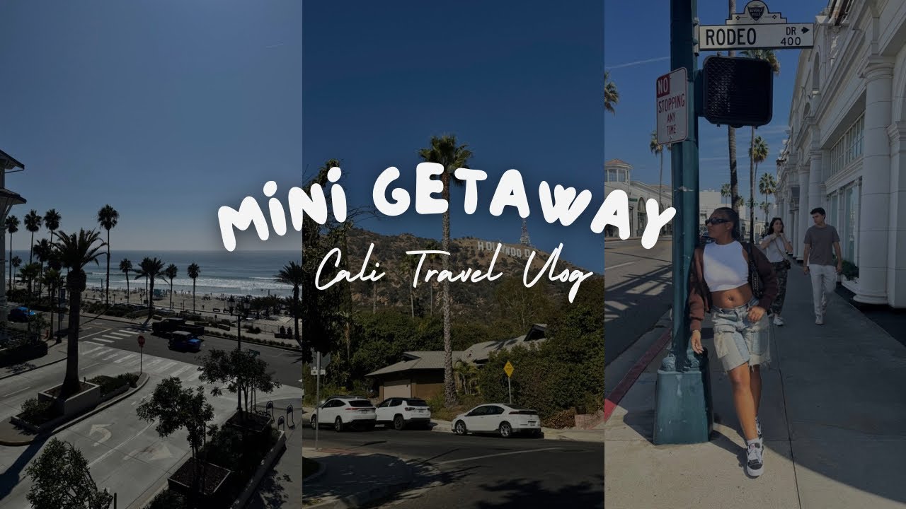 MINI GETAWAY | Cali Travel Vlog 𓆩ᥫ᭡ San Diego, Venice Beach, Los ...