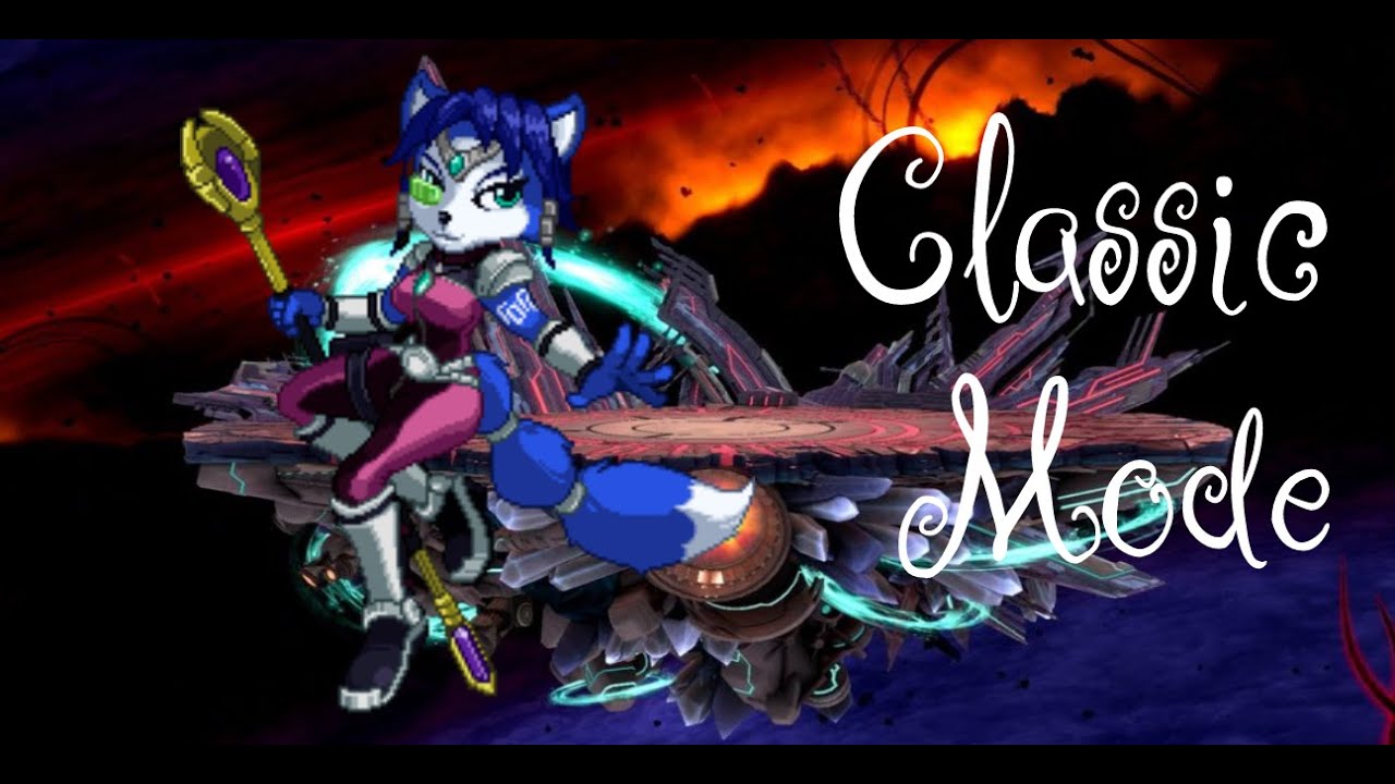 Super Smash Flash 2 - Classic mode Krystal (Normal) - YouTube