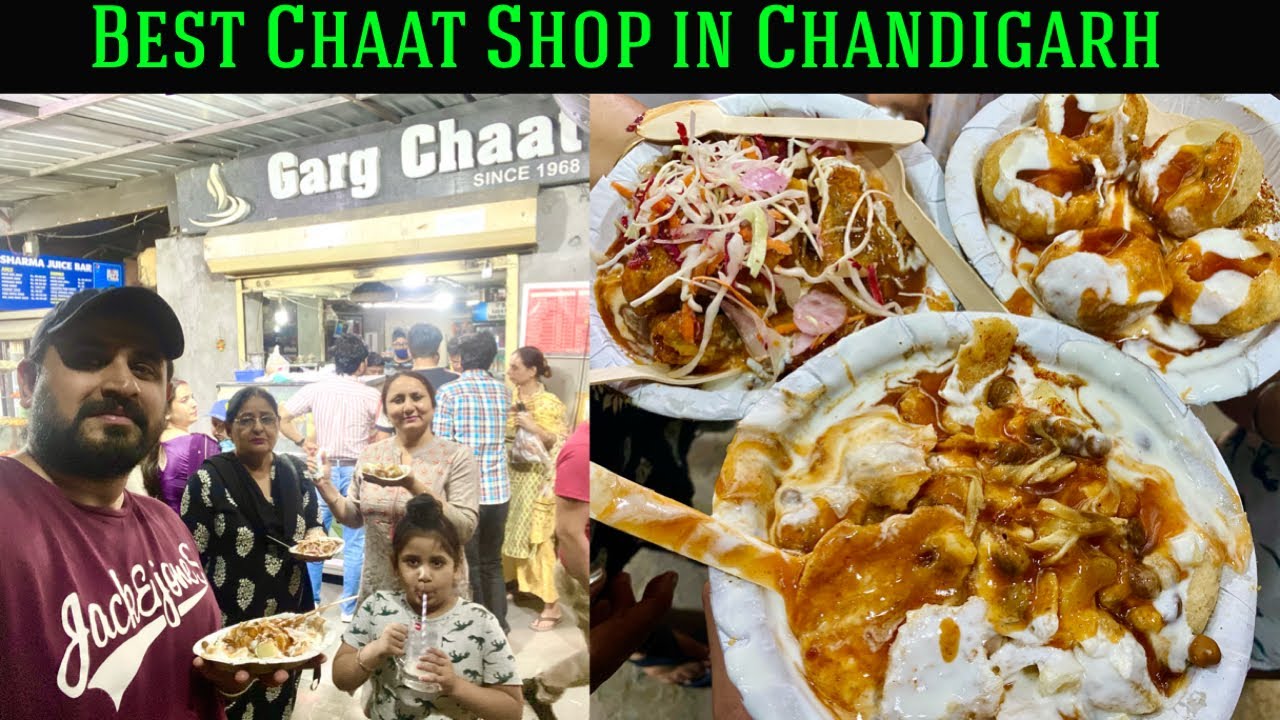 54yr old GARG CHAAT | Best Chaat Shop in Chandigarh sector 23 - YouTube