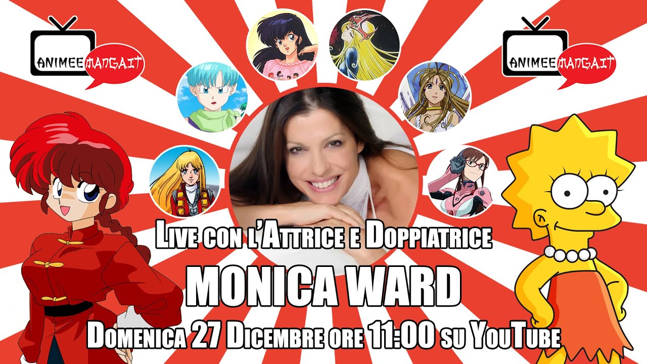 In Live con Monica Ward - AnimeeManga.it - YouTube